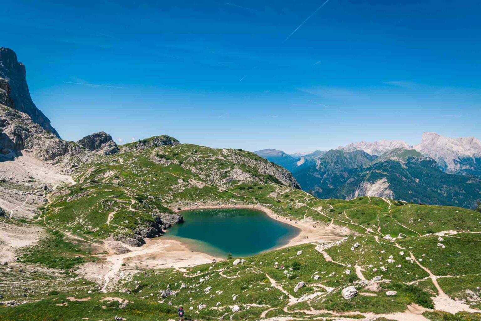 Escursione panoramica al Lago Coldai da Palafavera