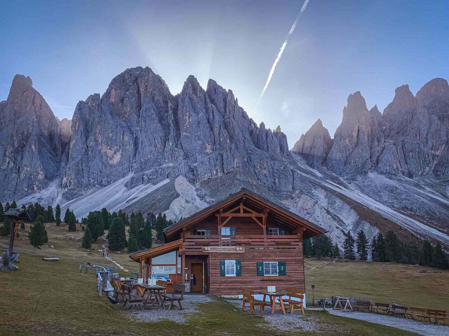 Rifugio delle Odle: come arrivare da malga Zannes