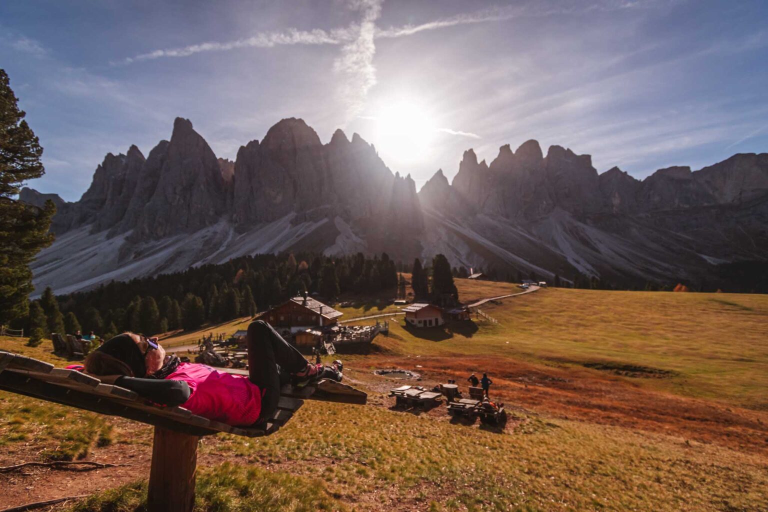 Rifugio delle Odle: come arrivare da malga Zannes